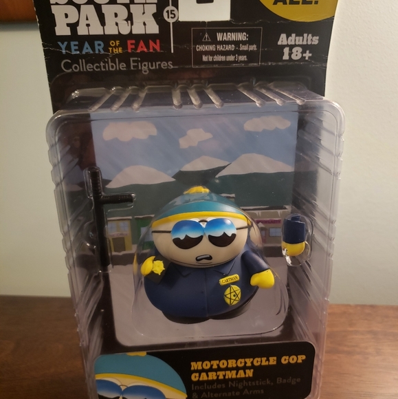 South Park | Other | South Park Motorcycle Cop Cartman Collectible ...